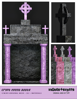 Second Life Marketplace - ♥ things&stuffs [crypt event booth] ♥